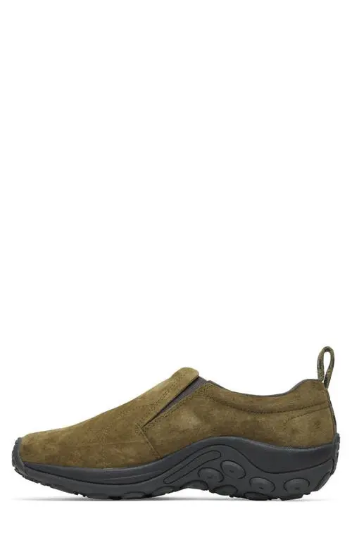 Merrell Jungle Moc Slip-on Suede Sneakers - Loden