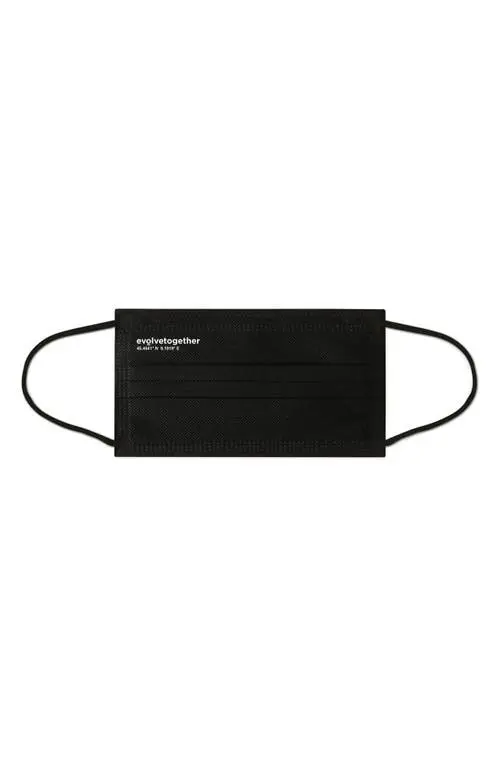Evolvetogether Milan30 Face Masks - Black