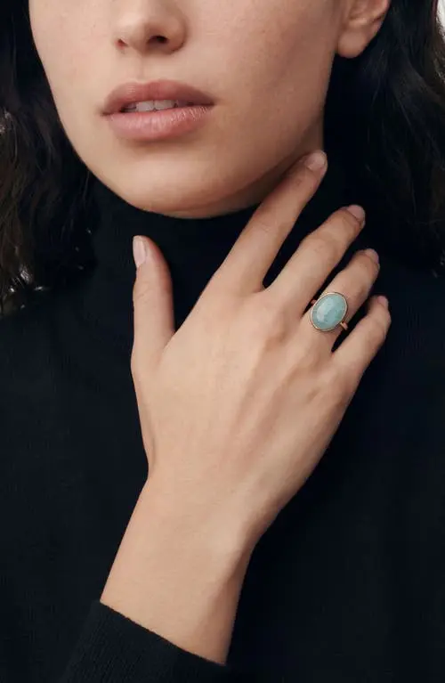 ST. MORAN Amazonite Ring