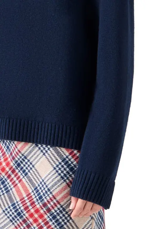 Akris Chunky Knit Polo Sweater