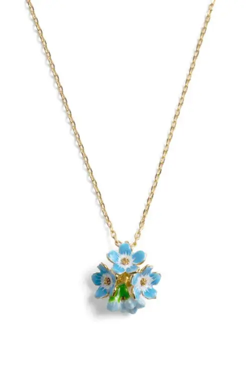 BILL SKINNER STUDIO Forget Me Not 3 Cluster Pendant