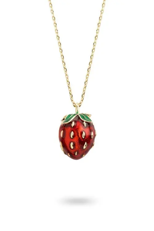 BILL SKINNER STUDIO Strawberry Pendant