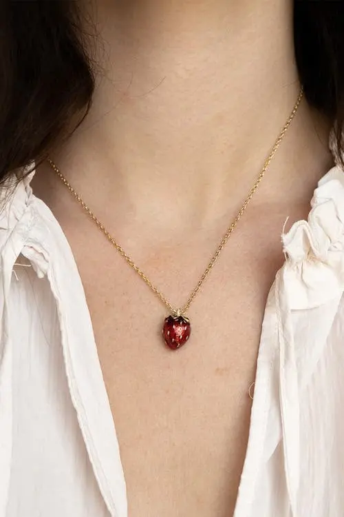 BILL SKINNER STUDIO Strawberry Pendant