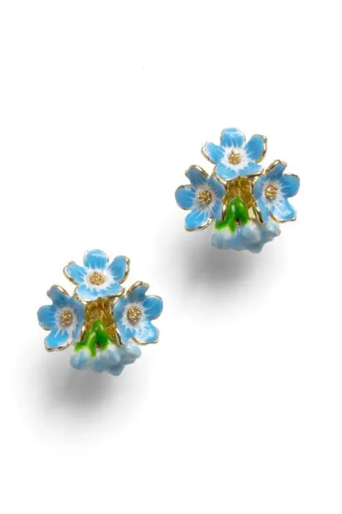 BILL SKINNER STUDIO Forget Me Not 3 Cluster Studs