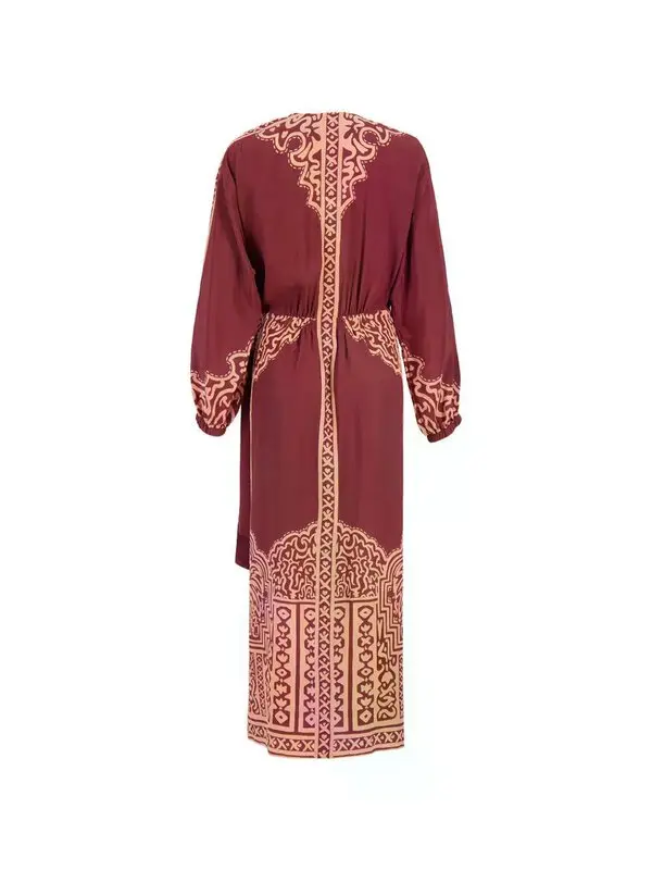 Johanna Ortiz Heatborne Wrap Mini Dress