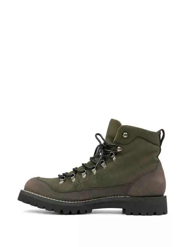 Church's Lace-up Paneled Boots