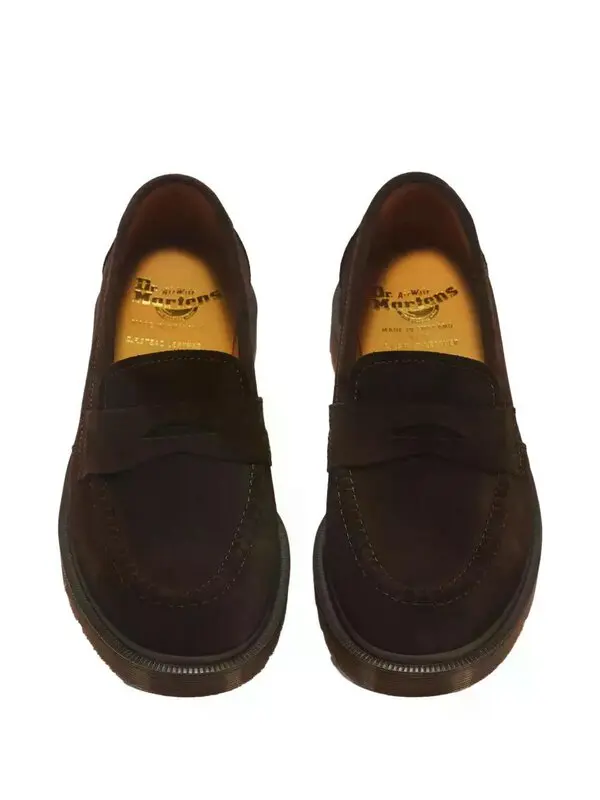 Dr. Martens Suede Penny Loafers