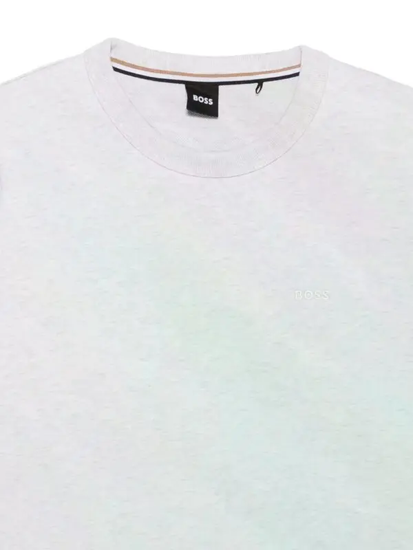 BOSS Logo-embroidered Cotton Sweater