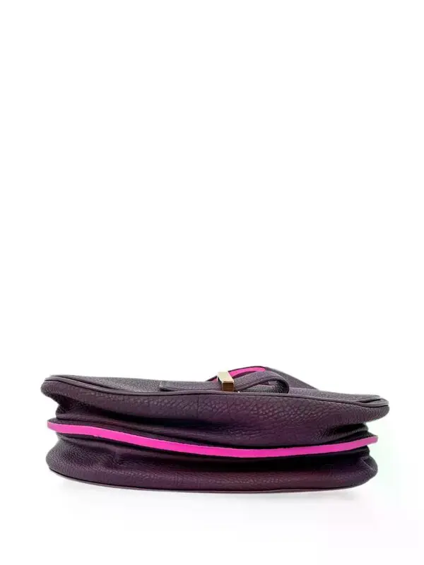 Delvaux Le Mutin Saddle Bag - Purple