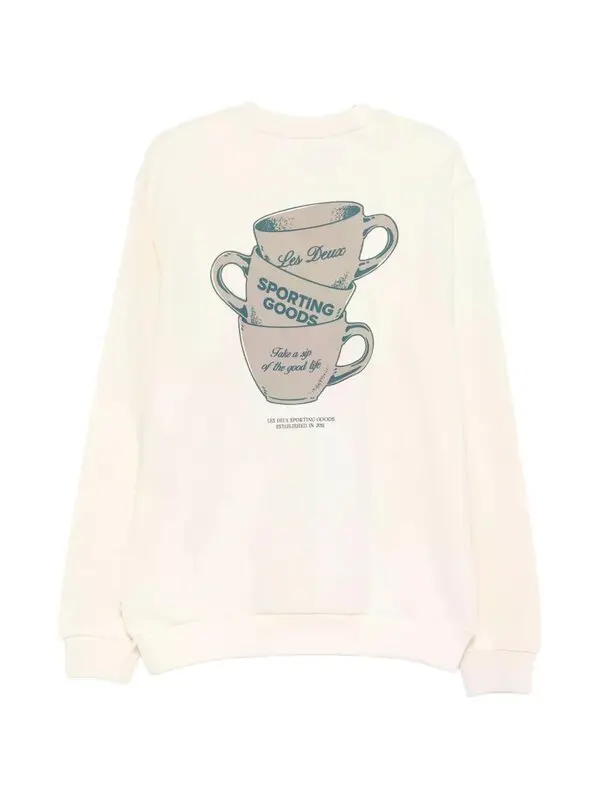 LES DEUX Graphic-print Sweatshirt