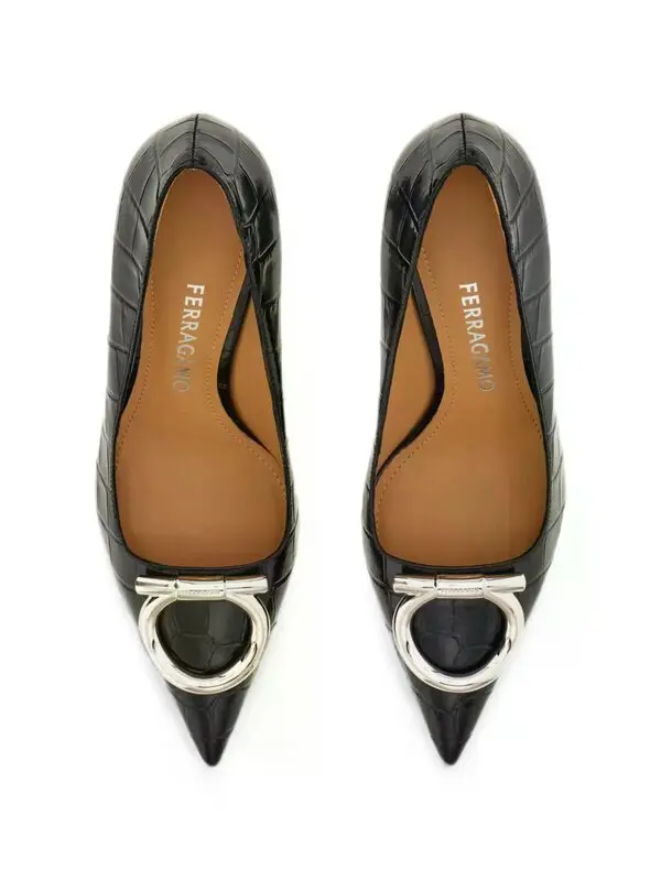 FERRAGAMO Maxi Gancini Pumps