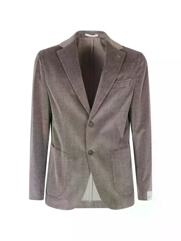 Eleventy Corduroy Single-breasted Blazer