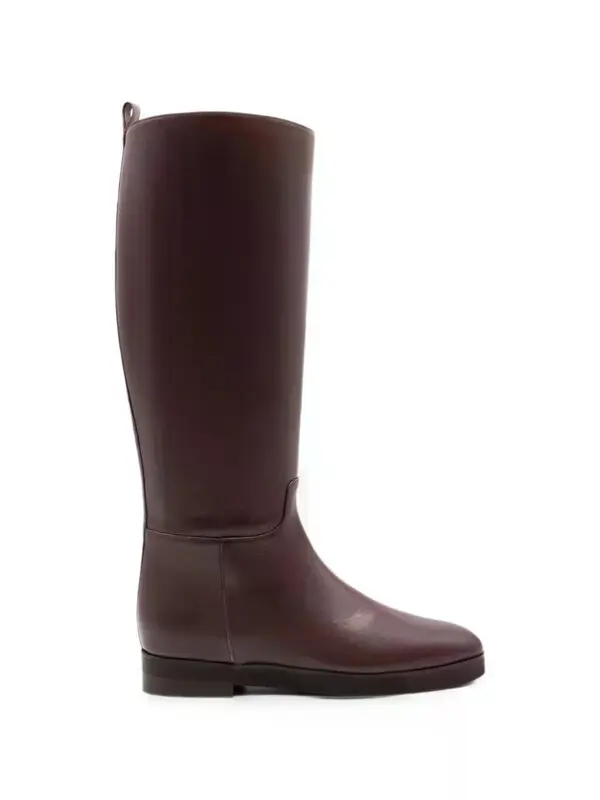 GIABORGHINI Knee-high Minimalist Leather Boots