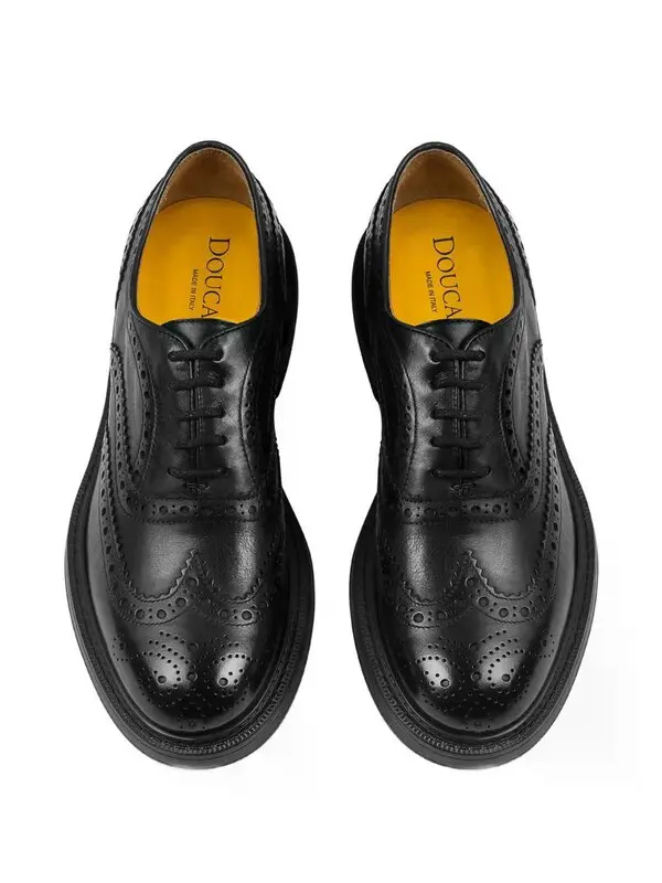 DOUCAL'S Brogue-detail Oxford Shoes