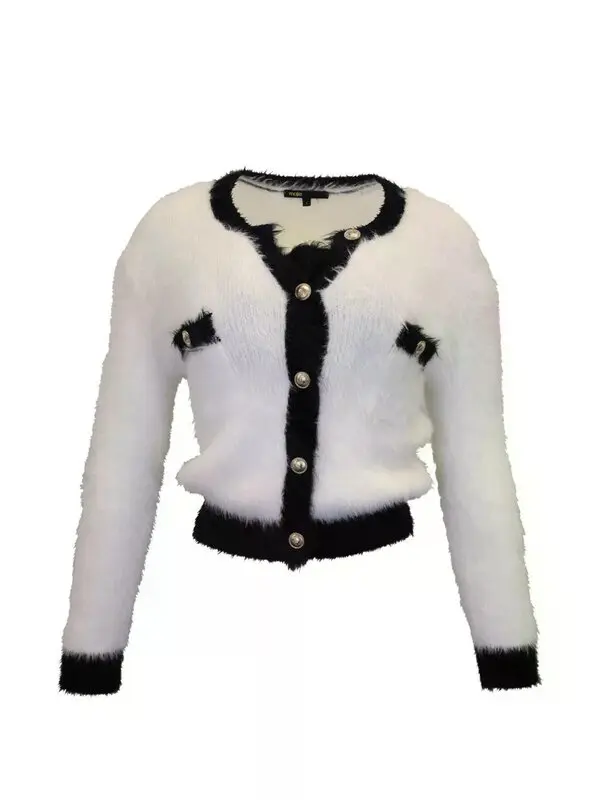 Maje Muffy Fuzzy Cardigan