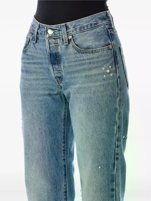 LEVI'S Stud-embellished Jeans