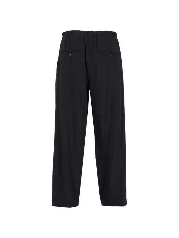 Giorgio Armani Virgin-wool Pleated Trousers