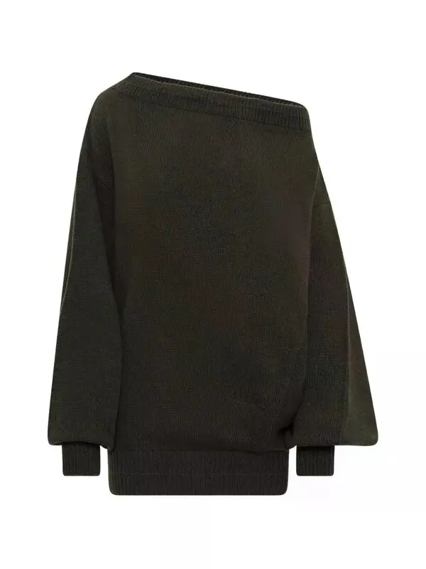 MAISON MARGIELA Gauge 5 Mini Dress In Khaki - Green