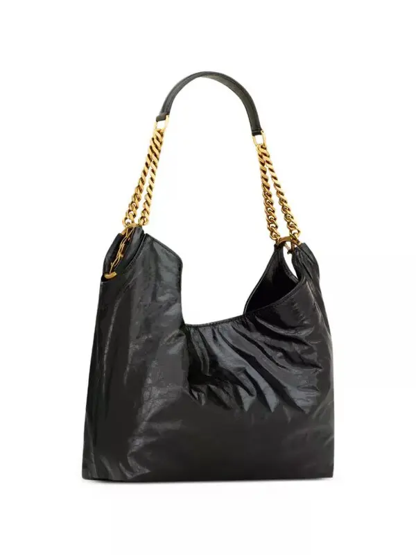 Saint Laurent Hortense Small In Shiny Leather