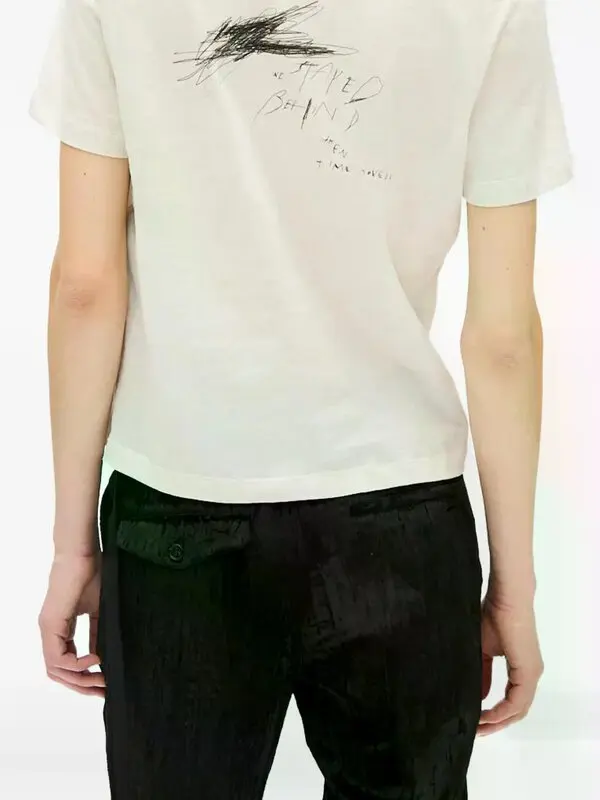 ANN DEMEULEMEESTER Graphic-print T-shirt