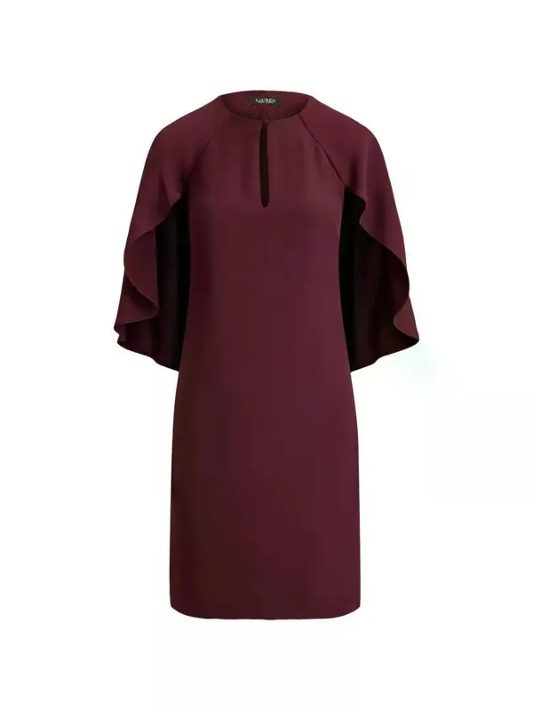 Ralph Lauren Tiveah Cape-sleeve Mini Dress