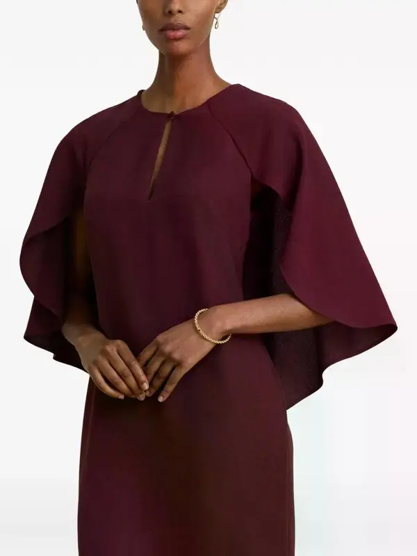 Ralph Lauren Tiveah Cape-sleeve Mini Dress