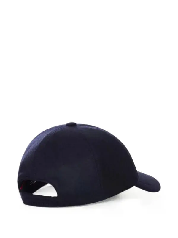Kiton Logo-embroidered Cashmere Baseball Cap
