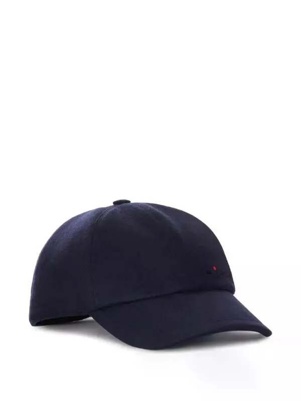 Kiton Logo-embroidered Cashmere Baseball Cap