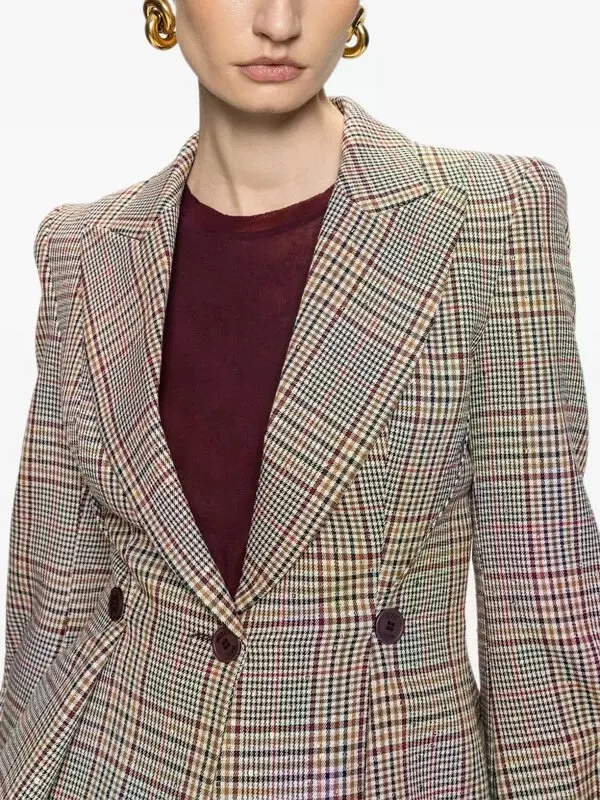 NISSA Checked Tailored Blazer