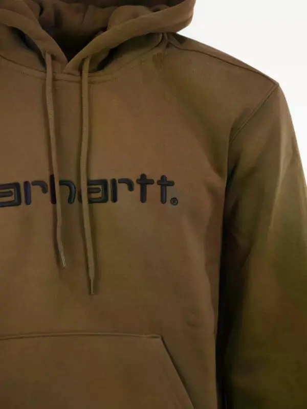 Carhartt Work In Progress Hooded Sweatshirt With Embroidered Logo