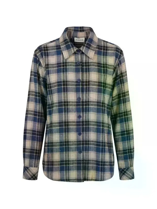 P.a.r.o.s.h Check-print Cotton Shirt