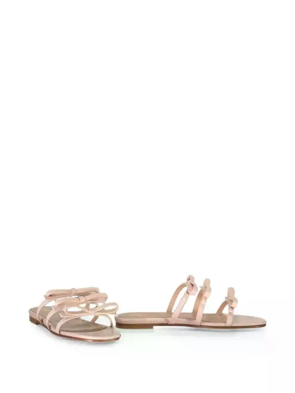 Red Valentino Bow-detail Triple-strap Sandals