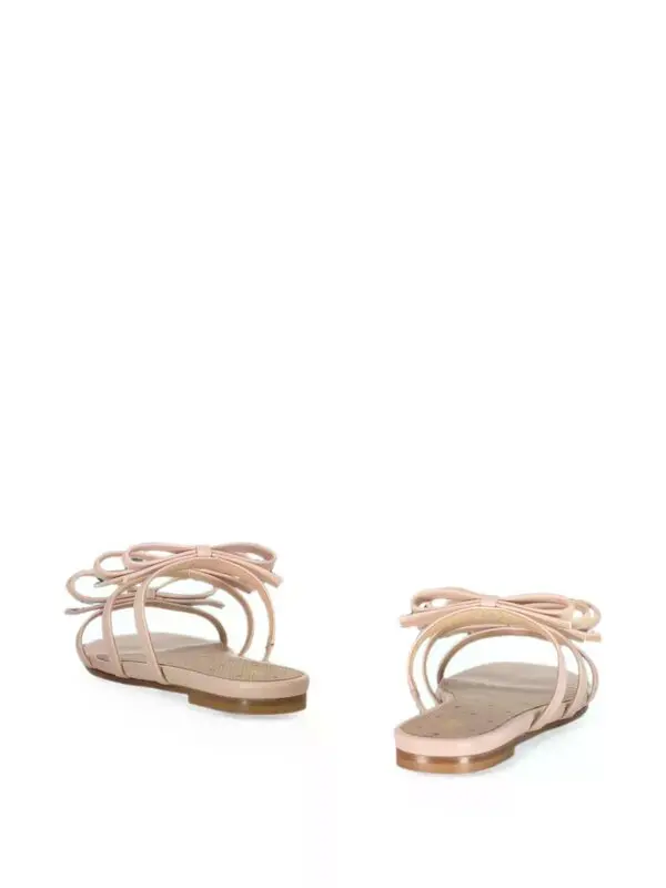 Red Valentino Bow-detail Triple-strap Sandals