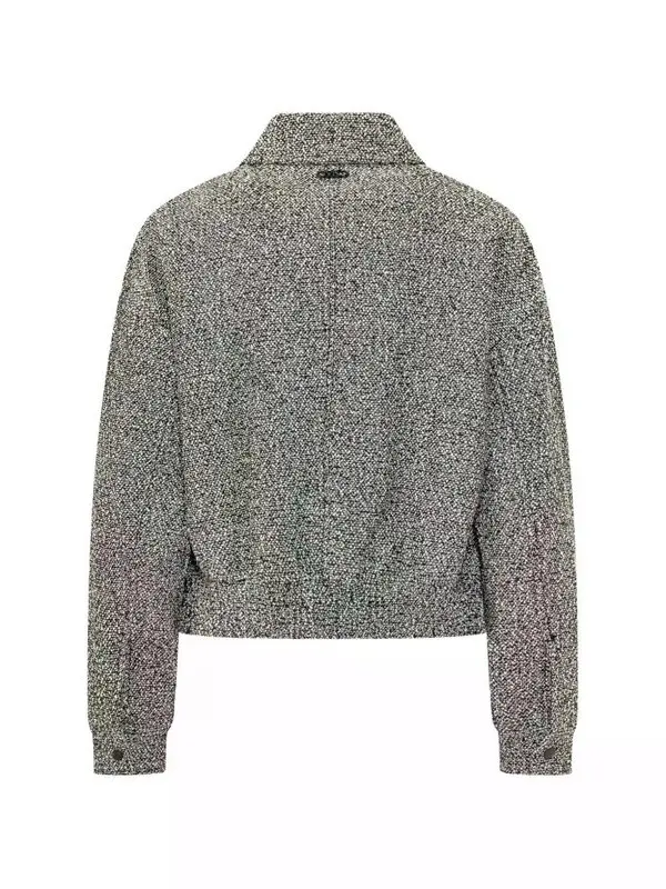 Michael Kors Cotton Blend Tweed Jacket