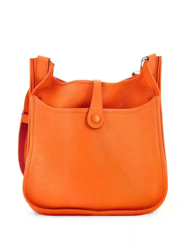 Hermès Evelyne Bag Gen Iii Clemence Pm Crossbody Bag - Orange