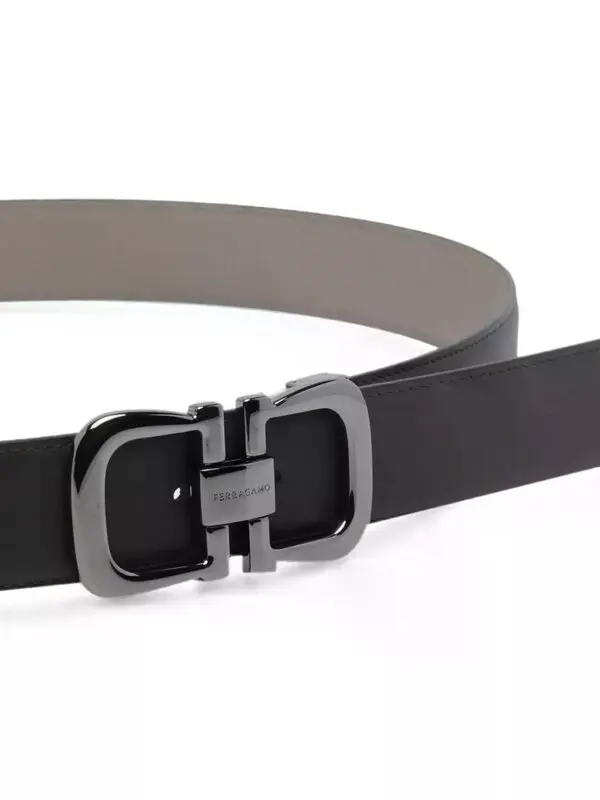 FERRAGAMO Gancini-buckle Belt