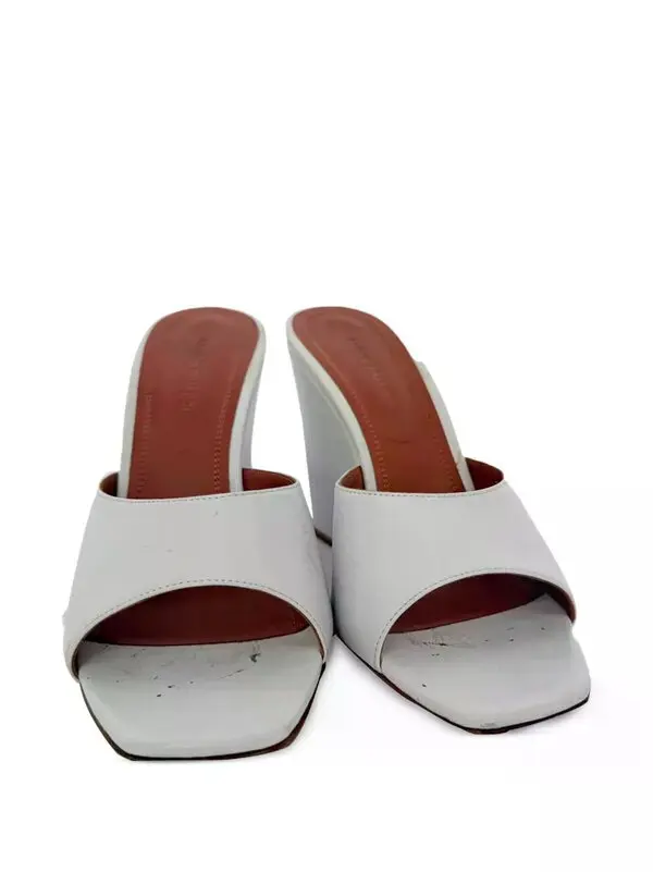 Amina Muaddi Lupita Wedge Sandals
