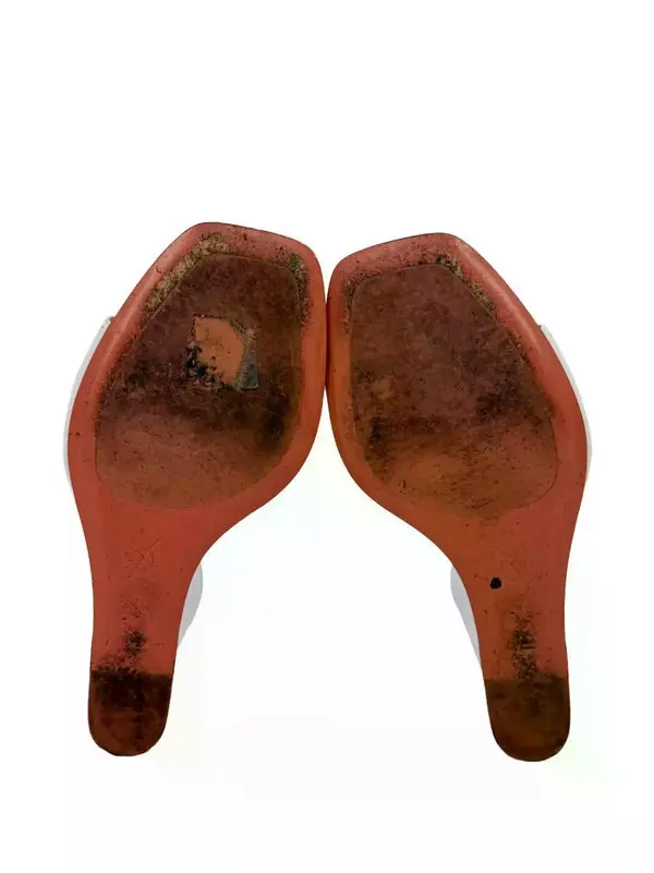 Amina Muaddi Lupita Wedge Sandals