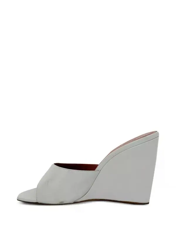 Amina Muaddi Lupita Wedge Sandals