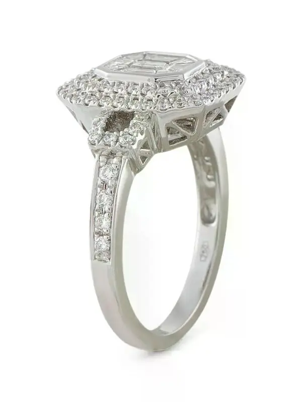 LB EXCLUSIVE Diamond Halo Ring