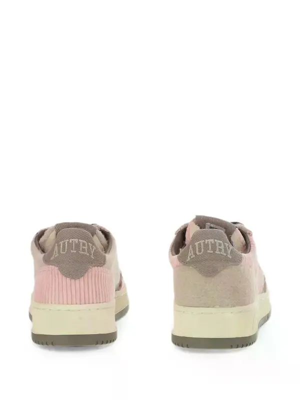 AUTRY Corduroy Panelled Sneakers