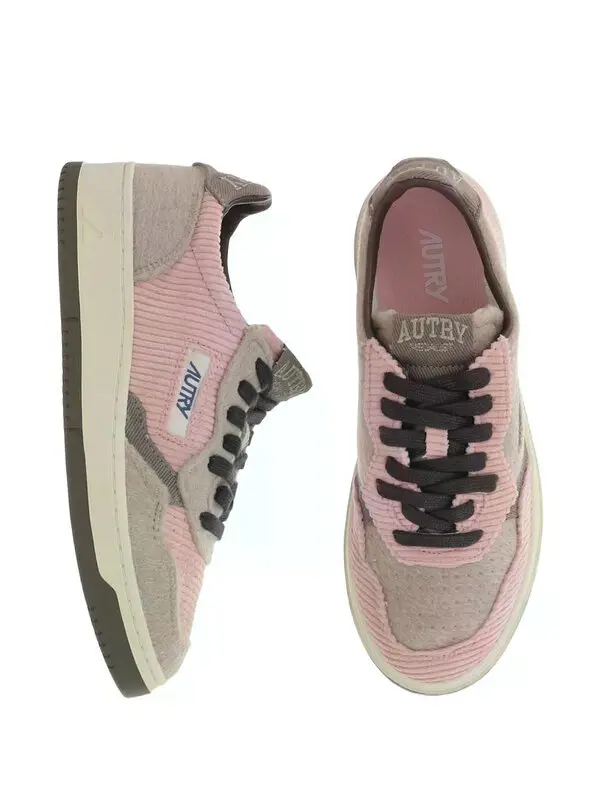 AUTRY Corduroy Panelled Sneakers