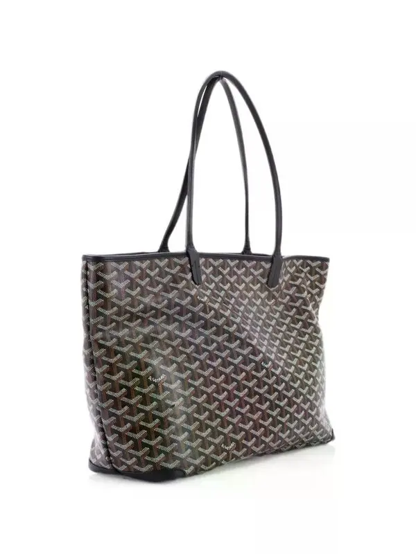 Goyard Artois Tote Coated Canvas Mm Shoulder Bag - Black
