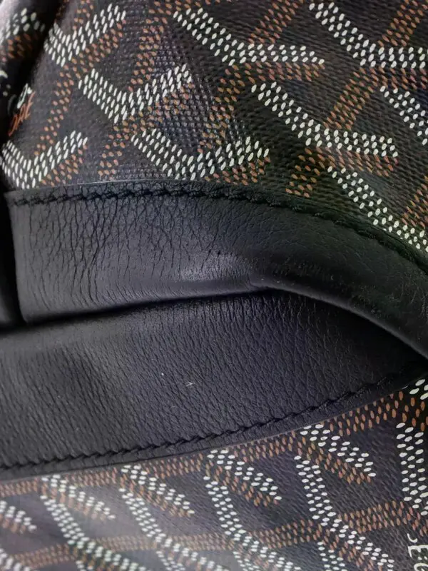 Goyard Artois Tote Coated Canvas Mm Shoulder Bag - Black