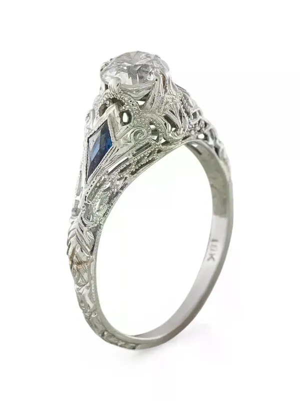LB EXCLUSIVE Diamond And Sapphire Ring