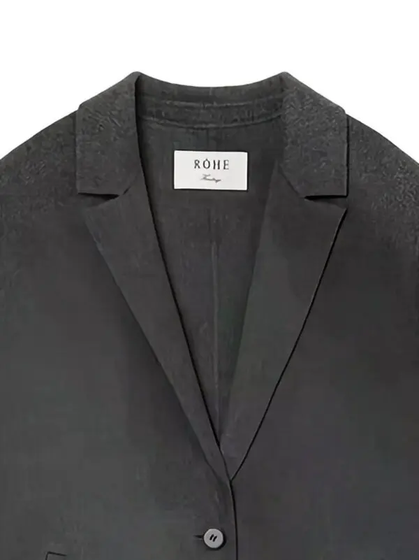 RÓHE Double-faced Notched-lapel Coat