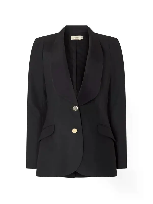 TEMPERLEY LONDON Nyx Shawl-lapel Blazer