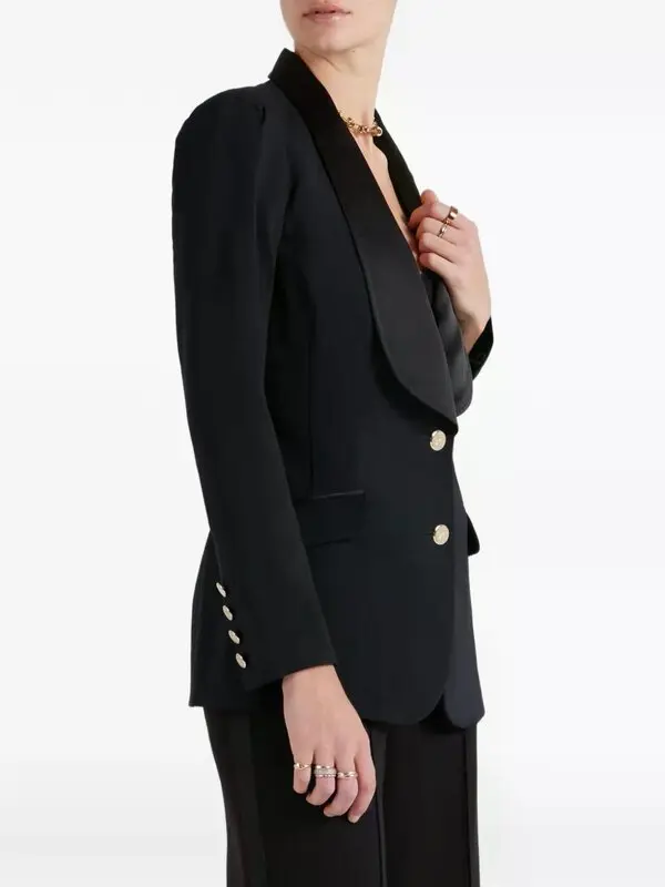 TEMPERLEY LONDON Nyx Shawl-lapel Blazer