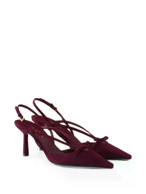 Prada Suede Slingback Pumps