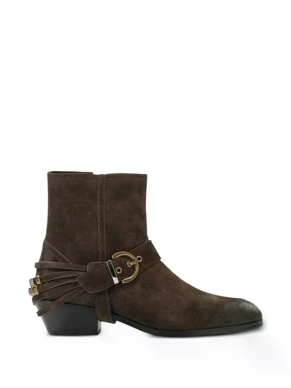 Pinko Buckle-fastening Ankle Boots